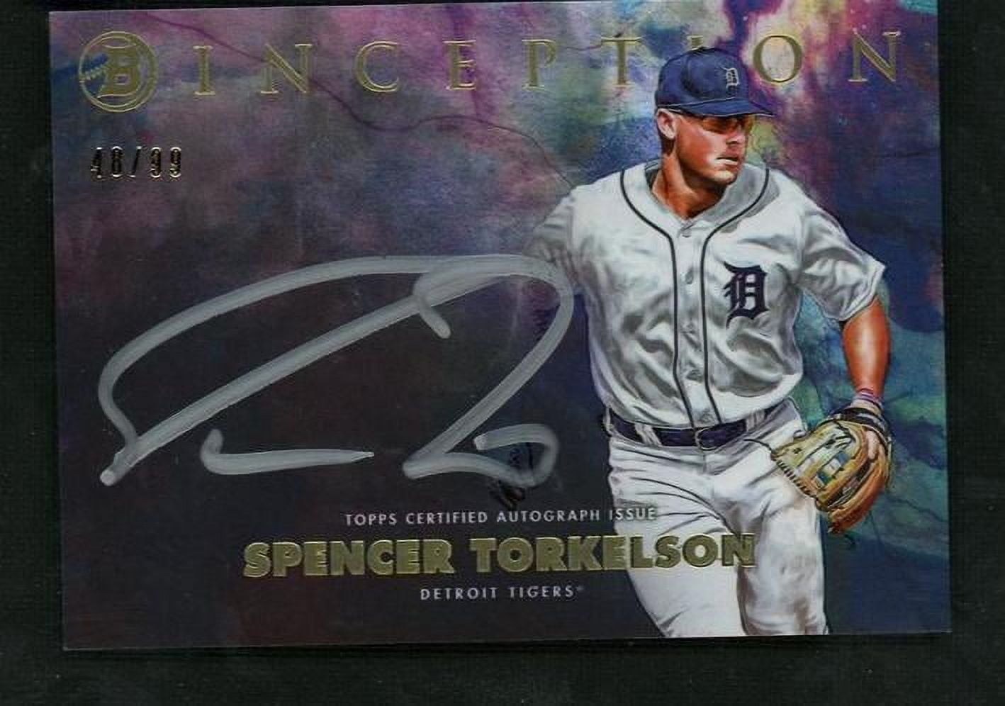 2021 Topps Inception Silver Signings Spencer Torkelson #ISS-ST Auto /90 ...