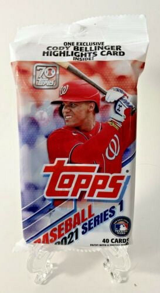 2021 Topps Series 1 Baseball Fat Pack 40 Cards - Walmart.com