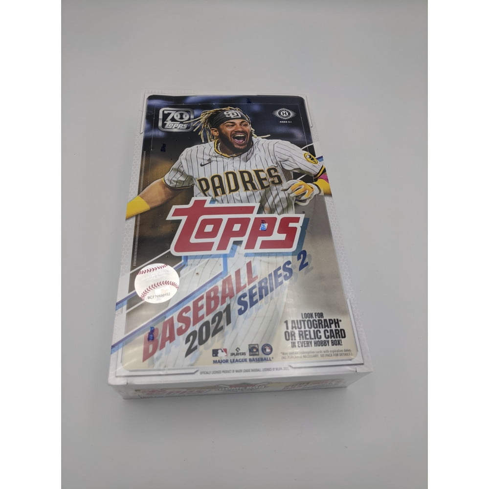 2021 Topps Series 2 Baseball Hobby Box, 24 Packs, 14 Cards per Pack, 1 ...