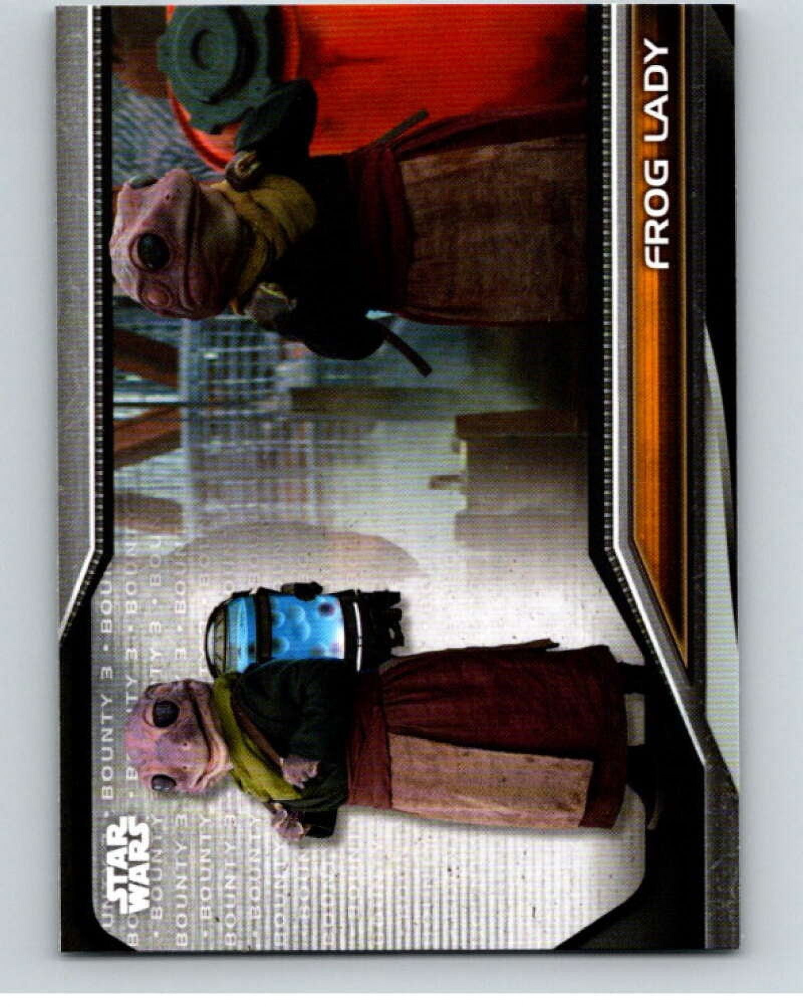 2021 Topps Star Wars Bounty Hunters #B3-64 Frog Lady The Mandalorian ...