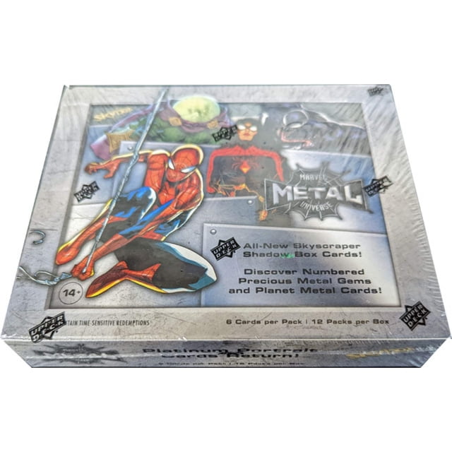 2021 Upper Deck Marvel Metal Universe Spider-Man Trading Cards Hobby ...