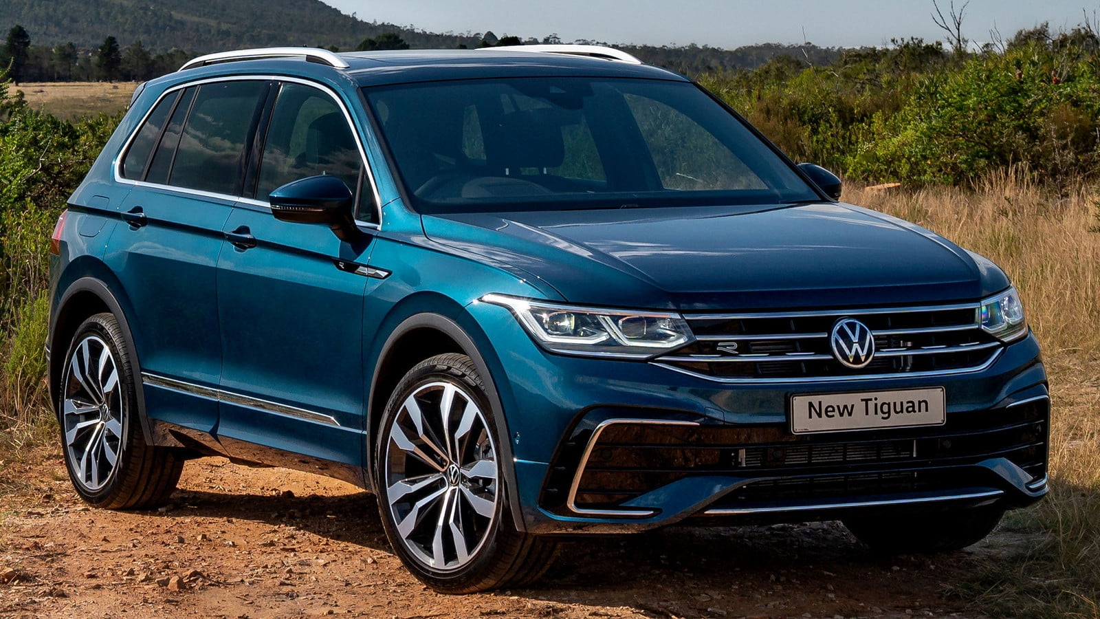 2021 Volkswagen Tiguan R Line ZA Style A - 20x30 Inch Laminated Poster ...