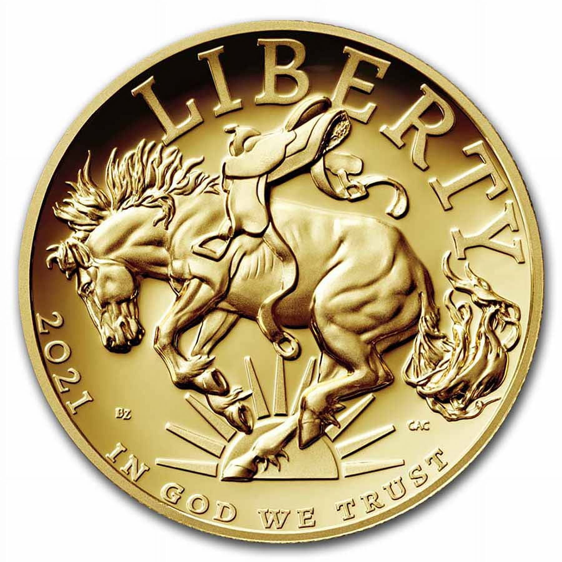 2021-W 1 oz High Relief American Liberty Gold (w/Box and COA) - Walmart.com
