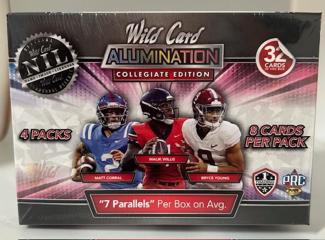 2021 Wild Card NIL Football Trading Cards Blaster Box - Walmart.com