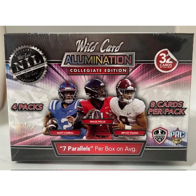 2021 Wild Card NIL Football Trading Cards Blaster Box - Walmart.com