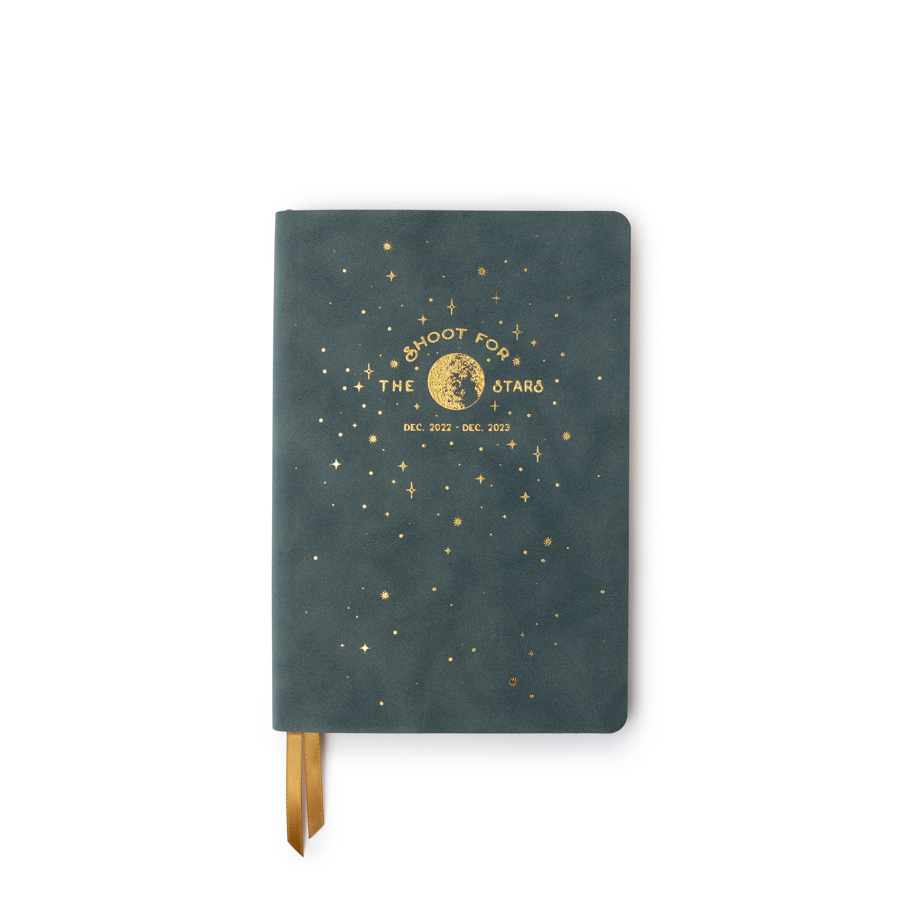 2022-20223 Leatherette Monthly Planner 5.75" X 8.5", Shoot for the ...
