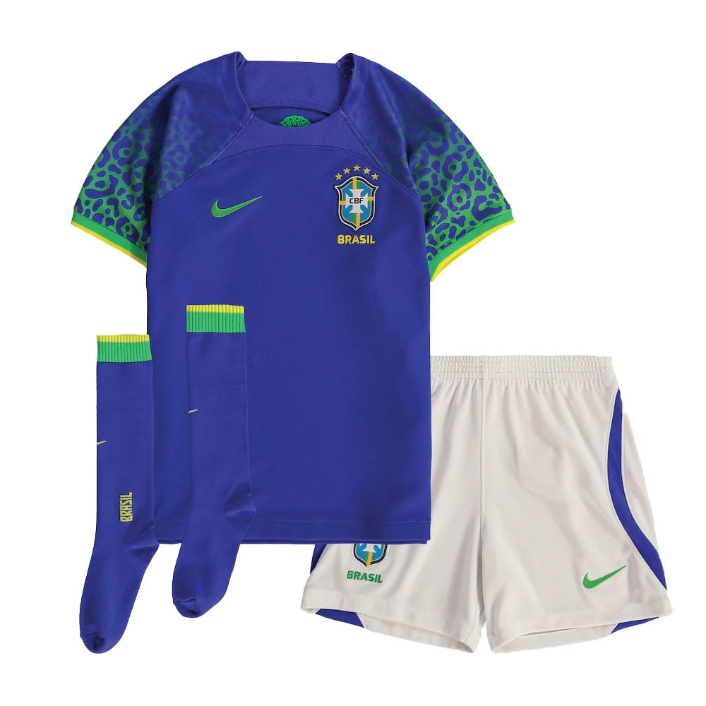 2022-2023 Brazil Away Little Boys Mini Kit - Walmart.com