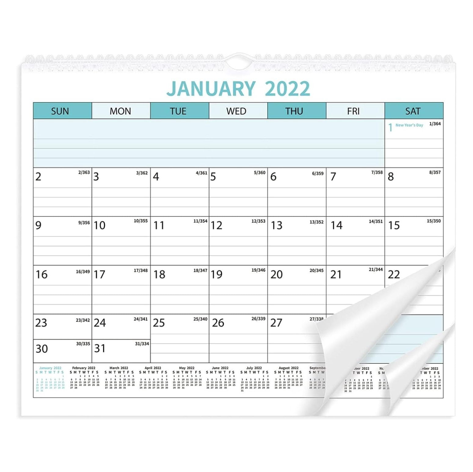 2022-2023 Calendar- Monthly Wall Calendar 2022-2023 Start in Jan. 2022 ...