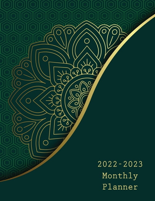 2022-2023 Monthly Planner: 24 Months Calendar Calendar with Holidays 2 ...