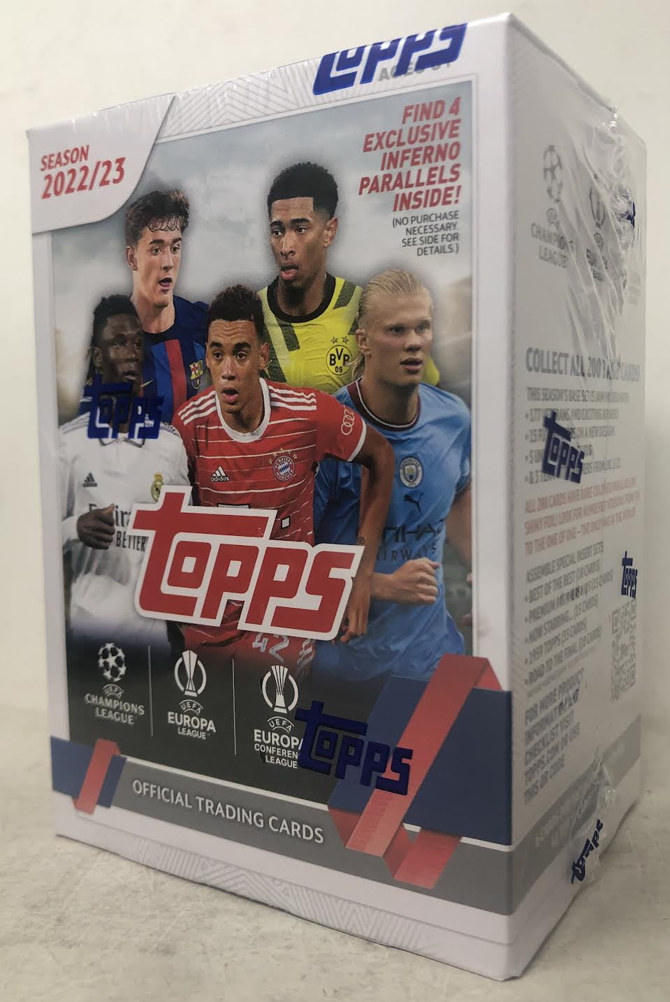 TOPPS UEFA Club Soccer Sports Competitions 2022/2023 Value Box - 7 ...