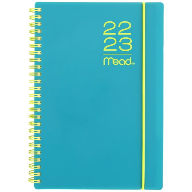 2022-2023 Weekly Monthly Academic Planner, 5 1/2" x 8 1/2", by Mead ...