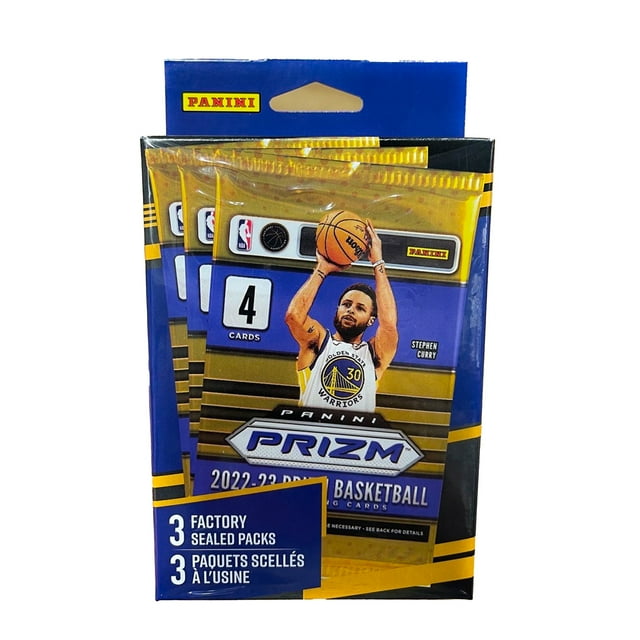 2022-23 Panini Prizm NBA Basketball 3PK Hanger Box - Walmart.com