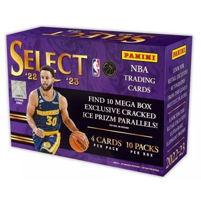 2022-23 Panini Select NBA Basketball Retail Prizm Trading Cards Mega Box - Walmart.com