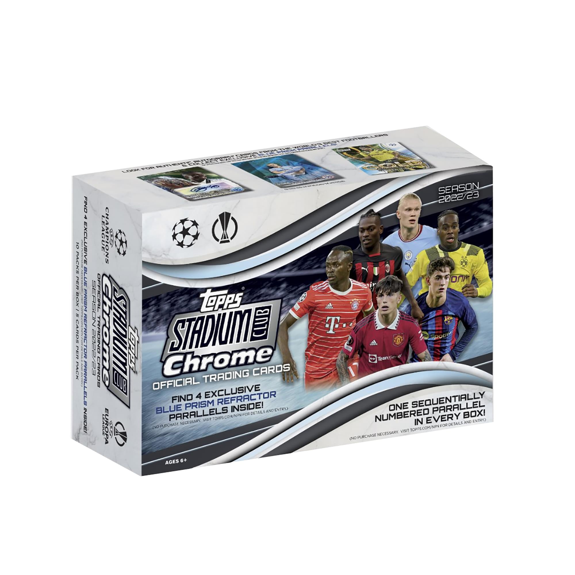 Topps 2022/23 UEFA Club Competitions Chrome Soccer Cards Trading Hobby ...