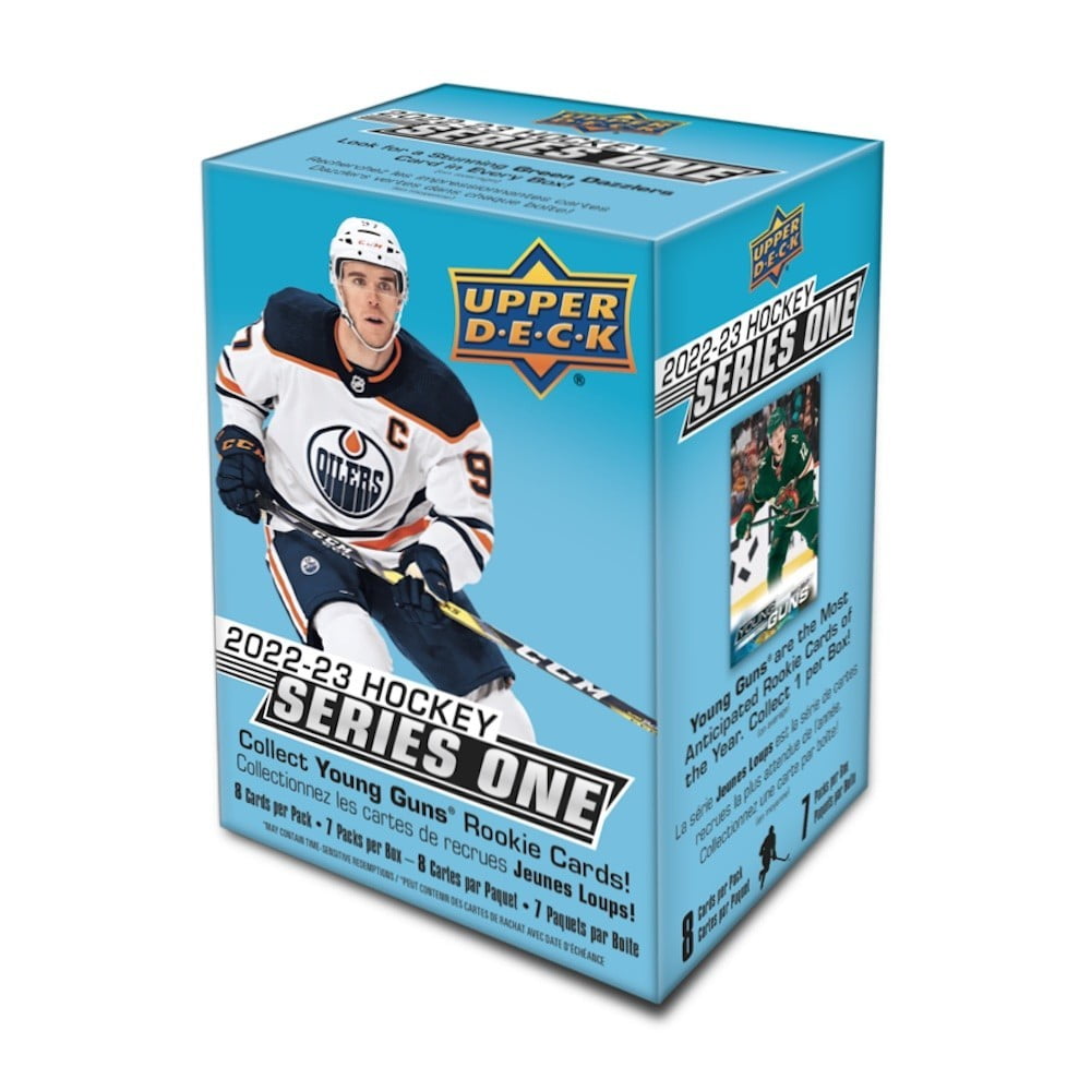 Upper Deck 2022-23 Series 1 Hockey Sports Trading Cards Blaster Box ...
