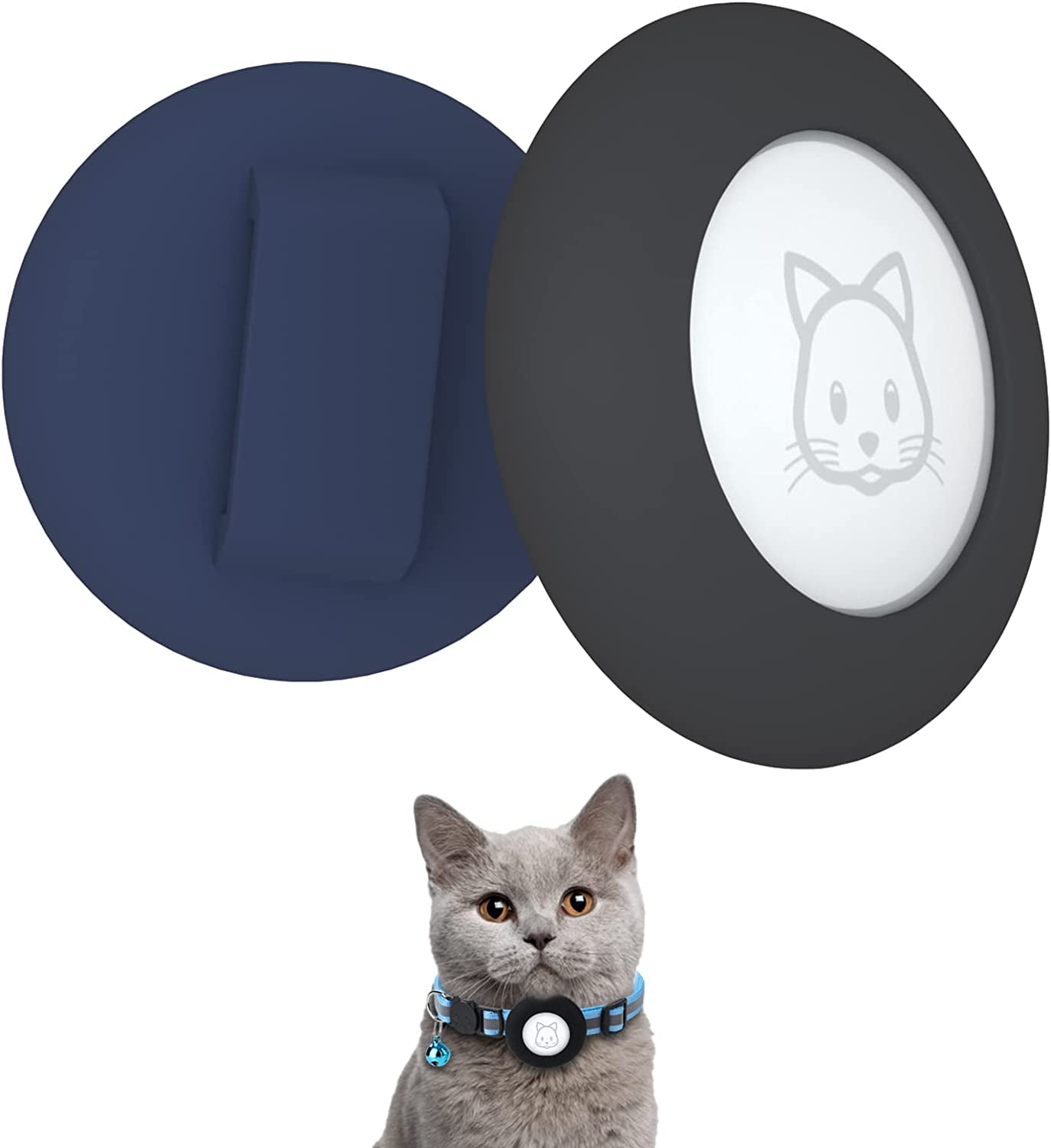 2022 Airtag Cat Collar Holder, Small Air tag Cat Collar Holder ...