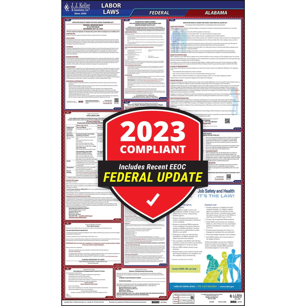 State And Federal Compliance Posters