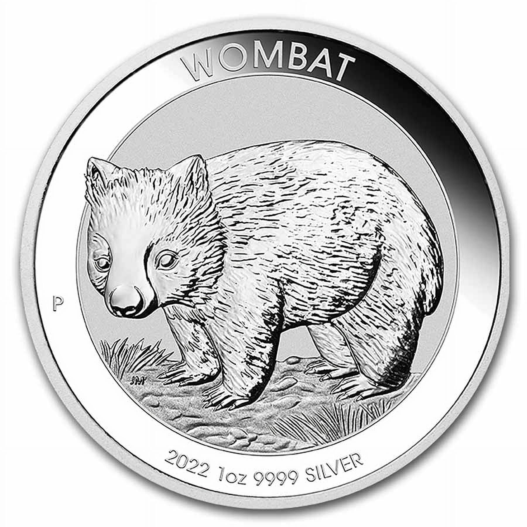 2022 Australia 1 oz Silver Australian Wombat BU - Walmart.com