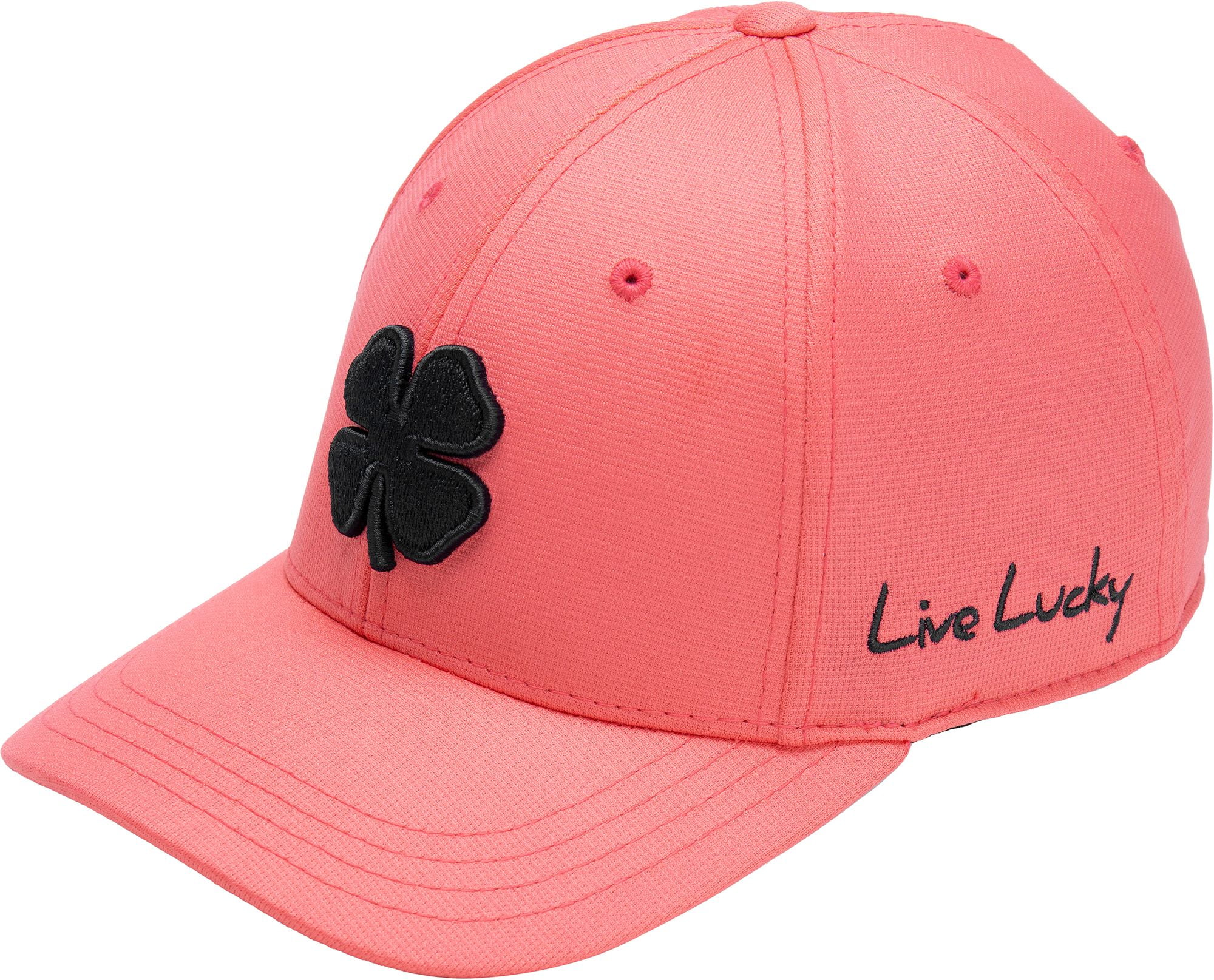 Black Clover Spring Luck Fitted Golf Hat, Small/Medium Psych Pink/Navy - - Walmart.com