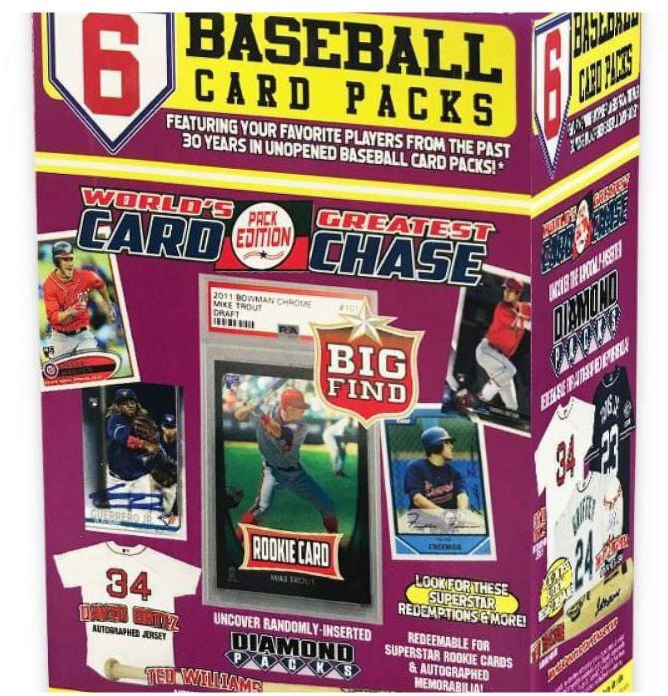 2022 Baseball World's Greatest Chase Baseball Trading Card Blaster Box ...