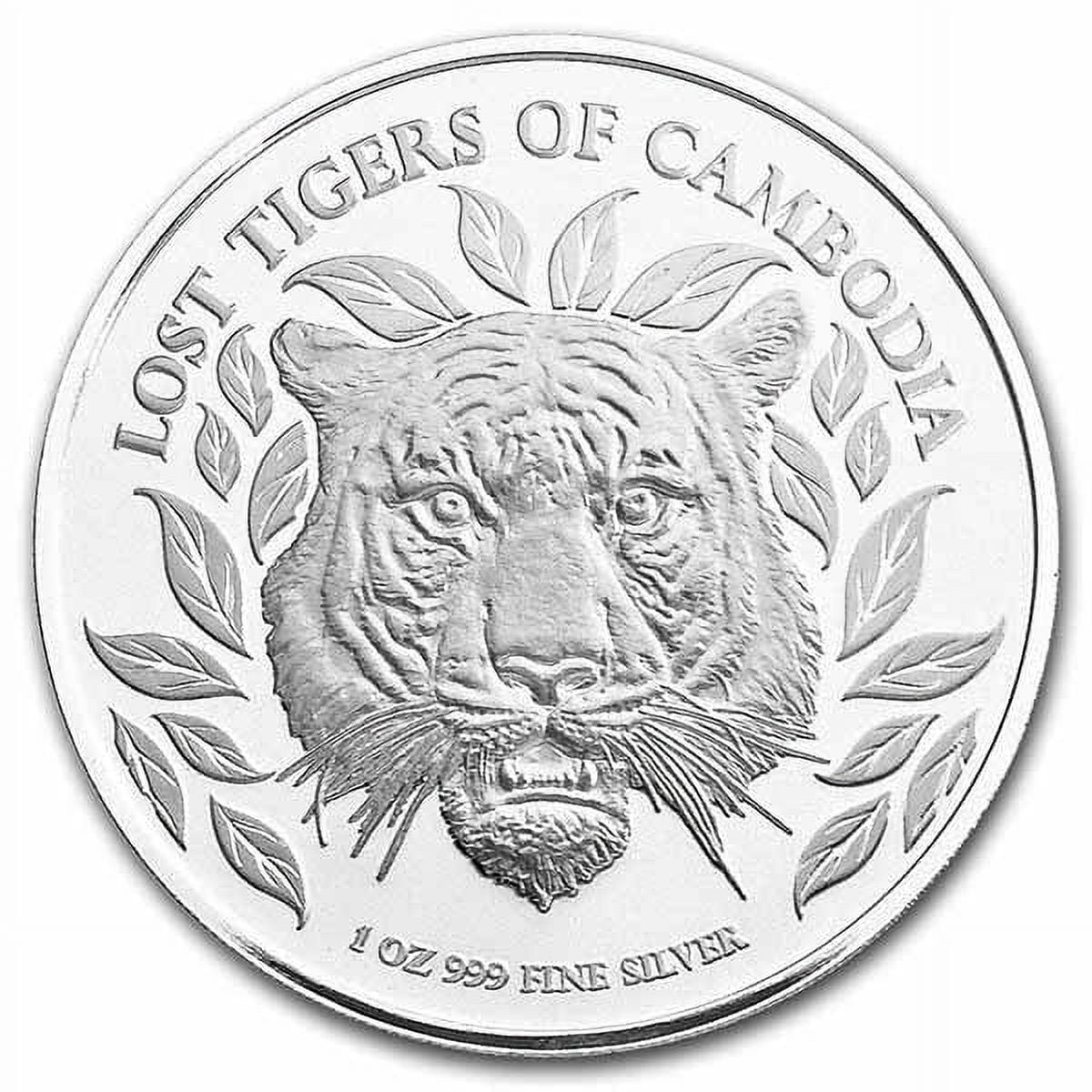 2022 Cambodia 1 oz Silver Lost Tigers BU - Walmart.com