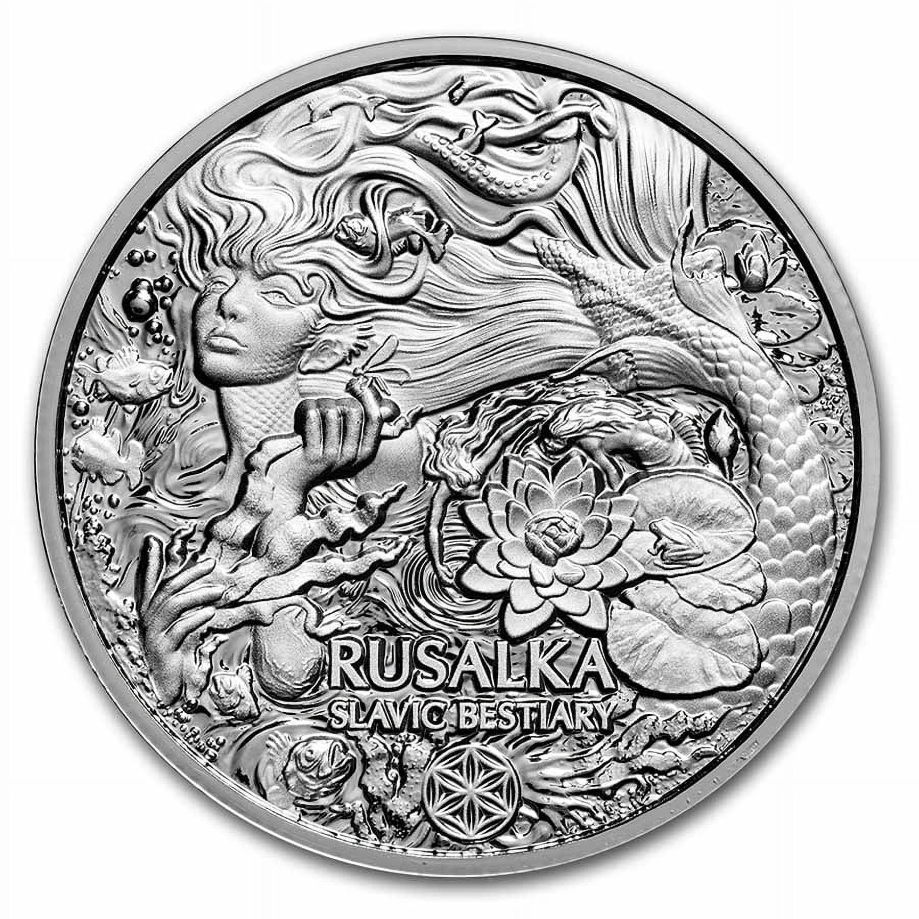 2022 Cameroon 2 oz Silver Slavic Bestiary Rusalka BU - Walmart.com
