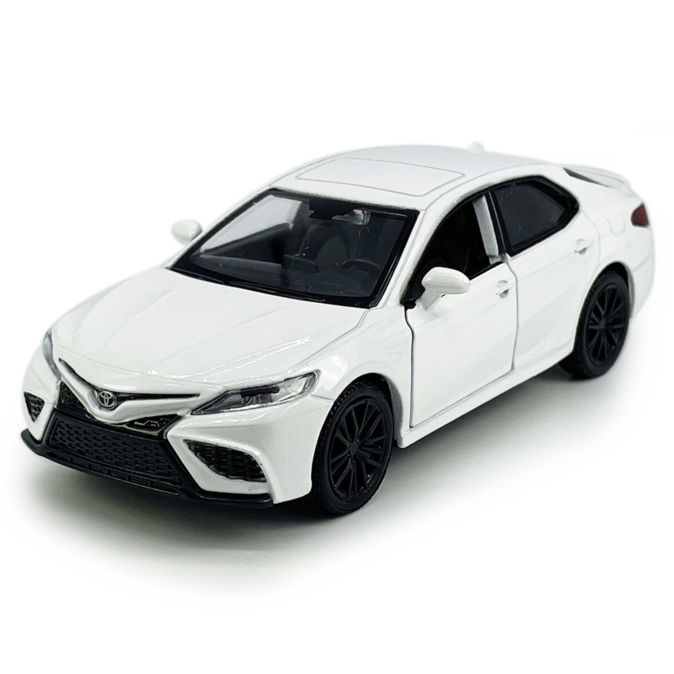 2022 Camry XSE Model Toy Car 1/36 Diecast Metal Pull Back Vehicle Doors ...