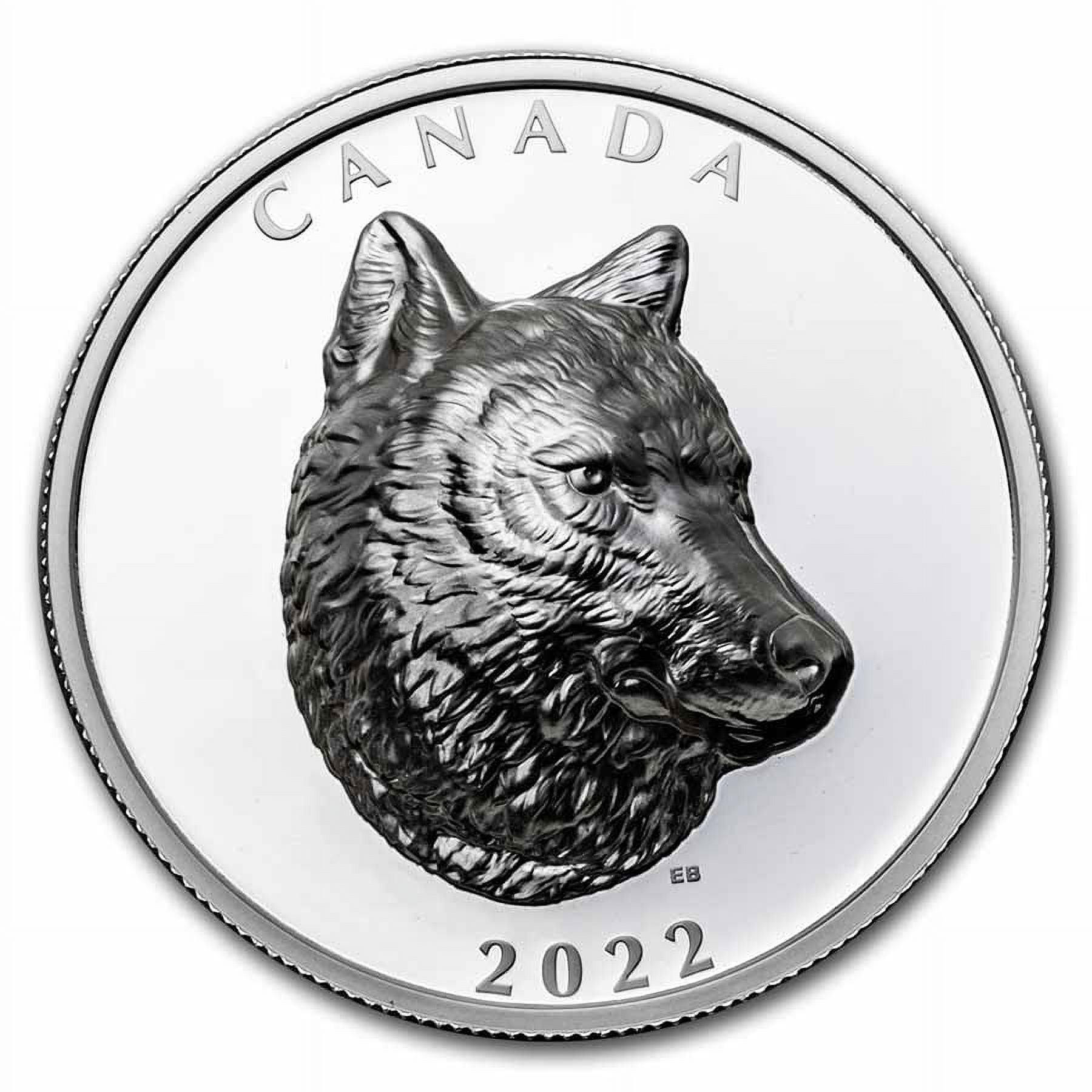 2022 Canada Silver $25 Timberwolf Proof (EHR) - Walmart.com