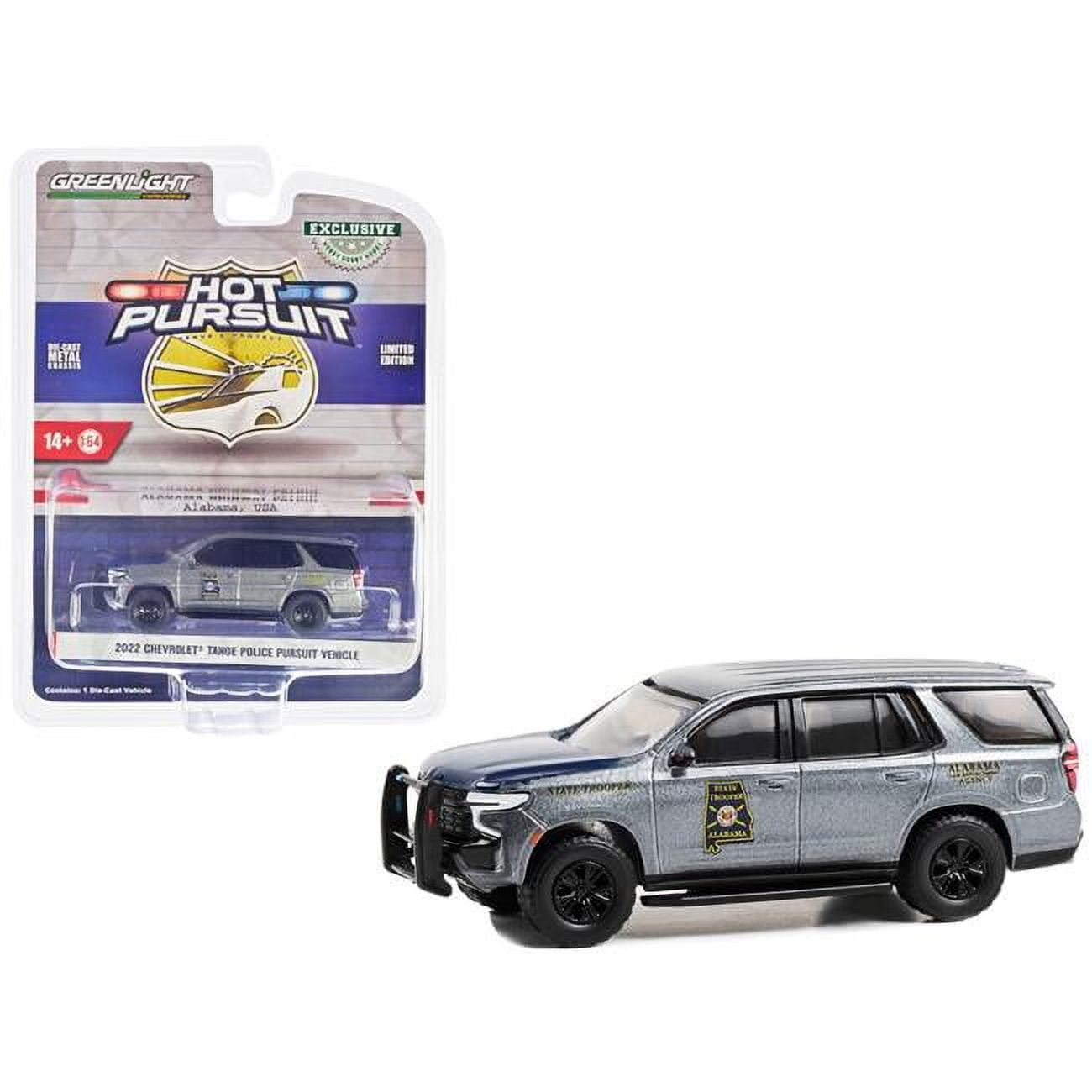 2022 Chevrolet Tahoe Police Pursuit Vehicle (PPV) Gray Met with Blue ...