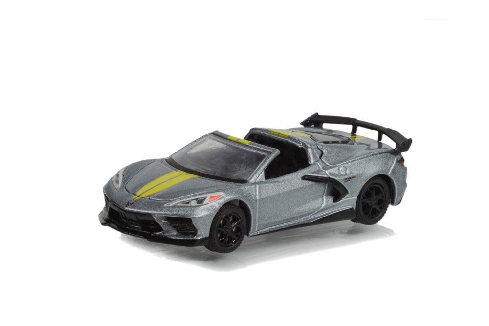2022 Chevy Corvette C8 Stingray Convertible, Gray - Greenlight 30322 ...