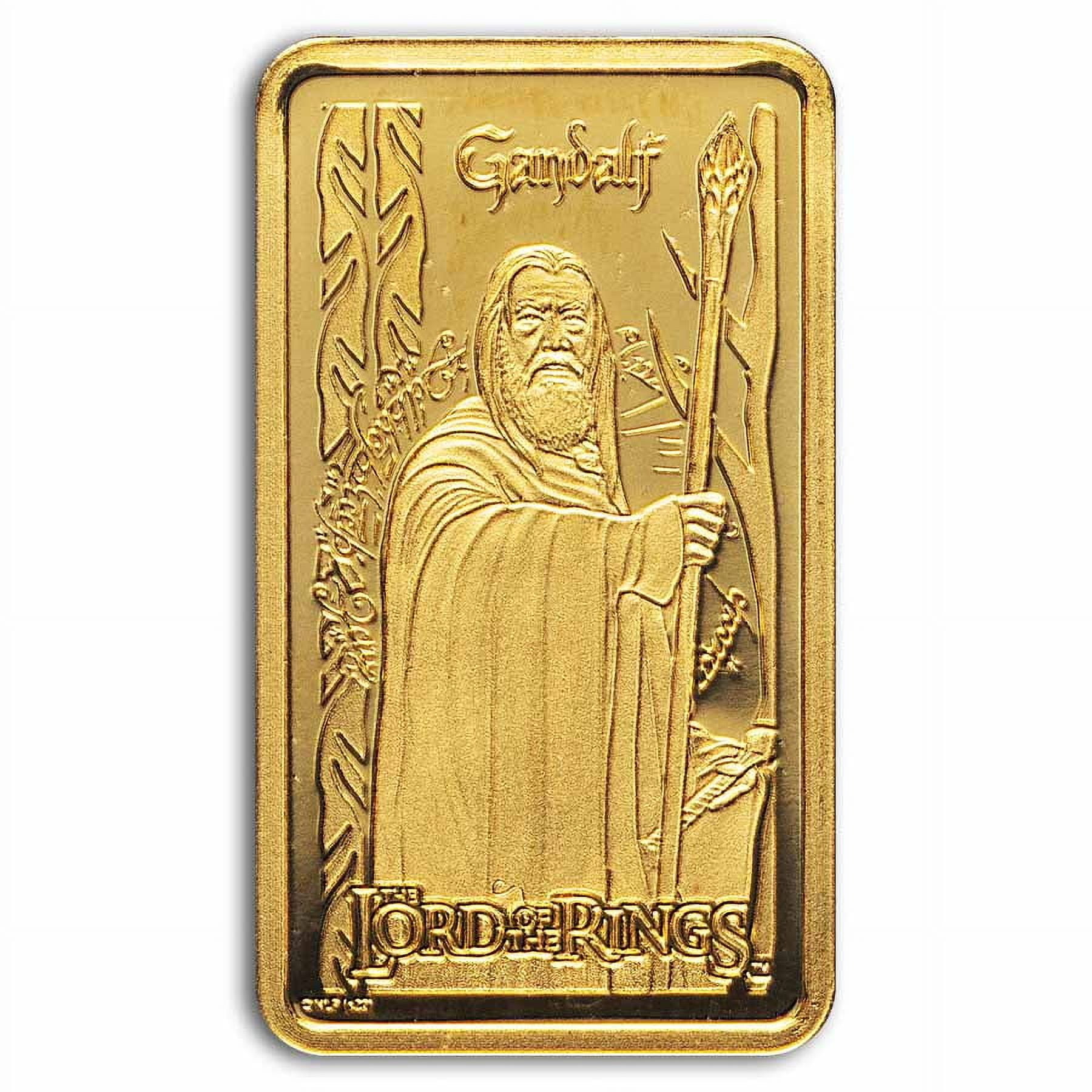 2022 Cook Islands 1/2 gram Gold Bar Lord of the Rings-Gandalf - Walmart.com