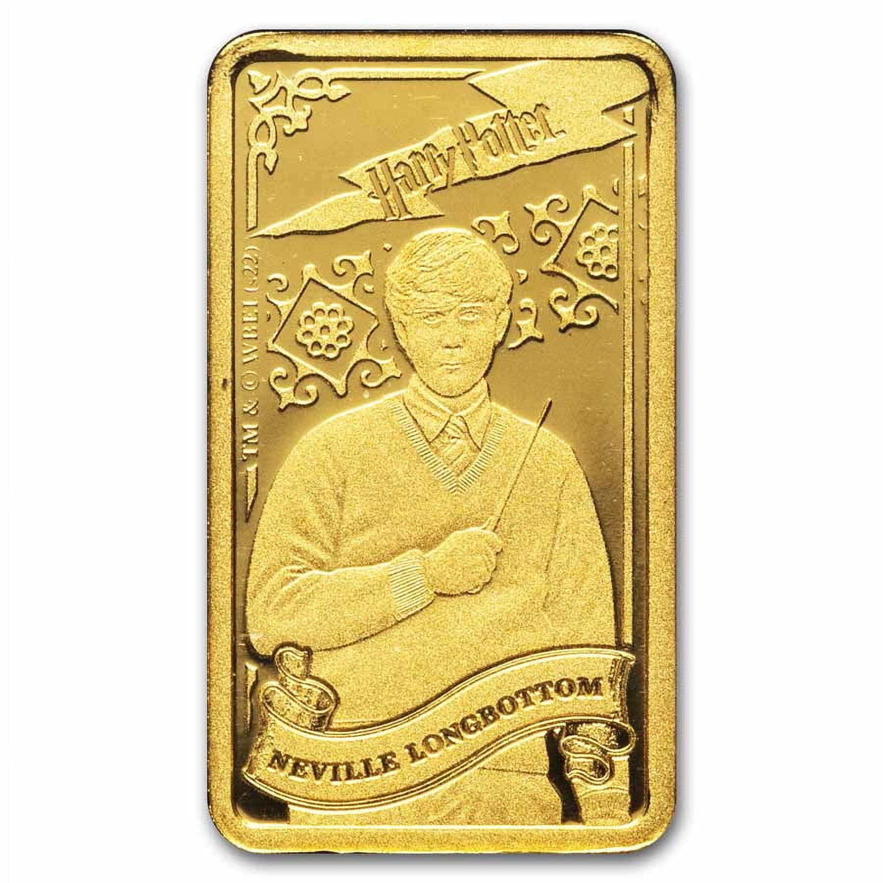 2022 Cook Islands 1/2 gram Gold Bar Neville Longbottom - Walmart.com
