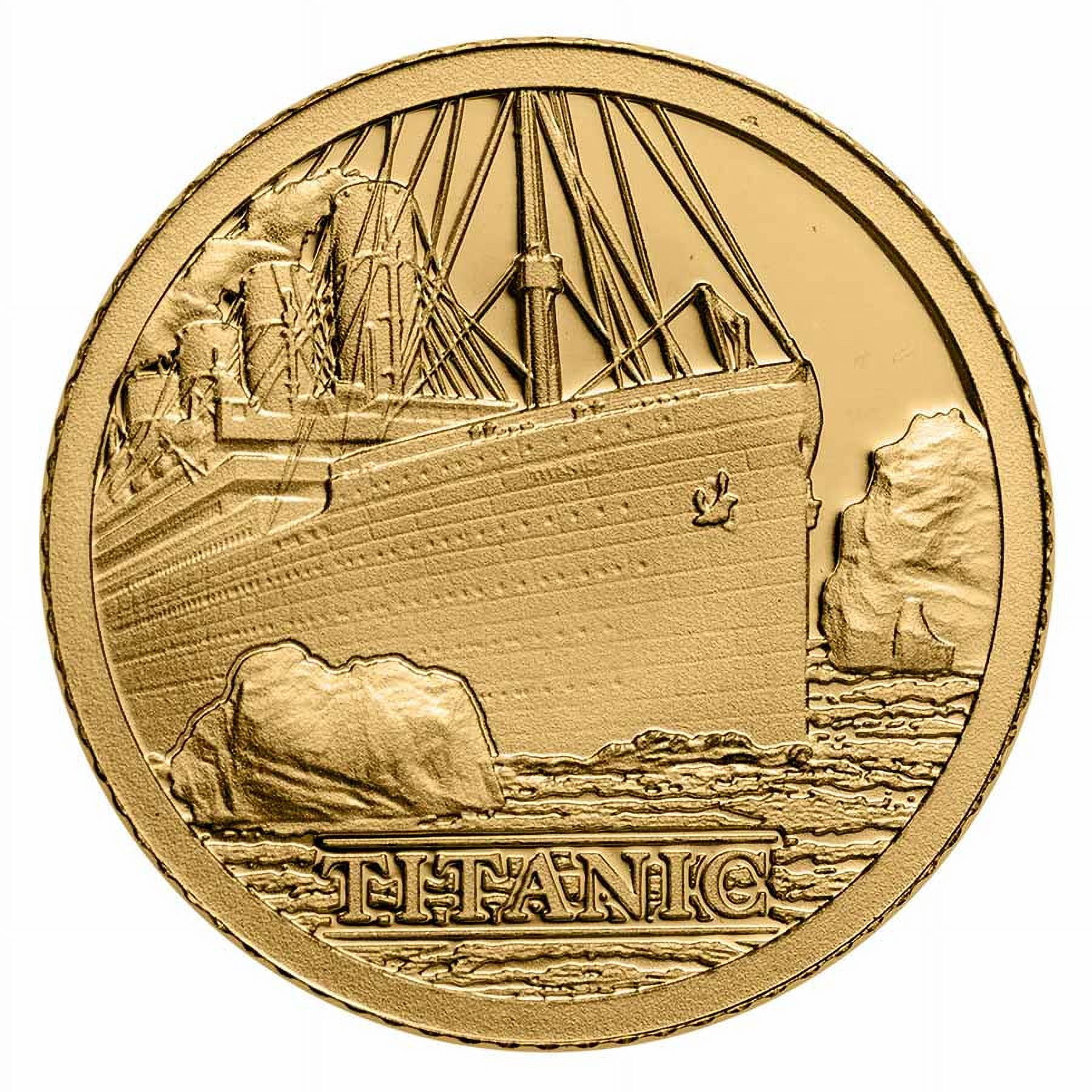 2022 Cook Islands 1/2 gram Gold Proof Titanic - Walmart.com