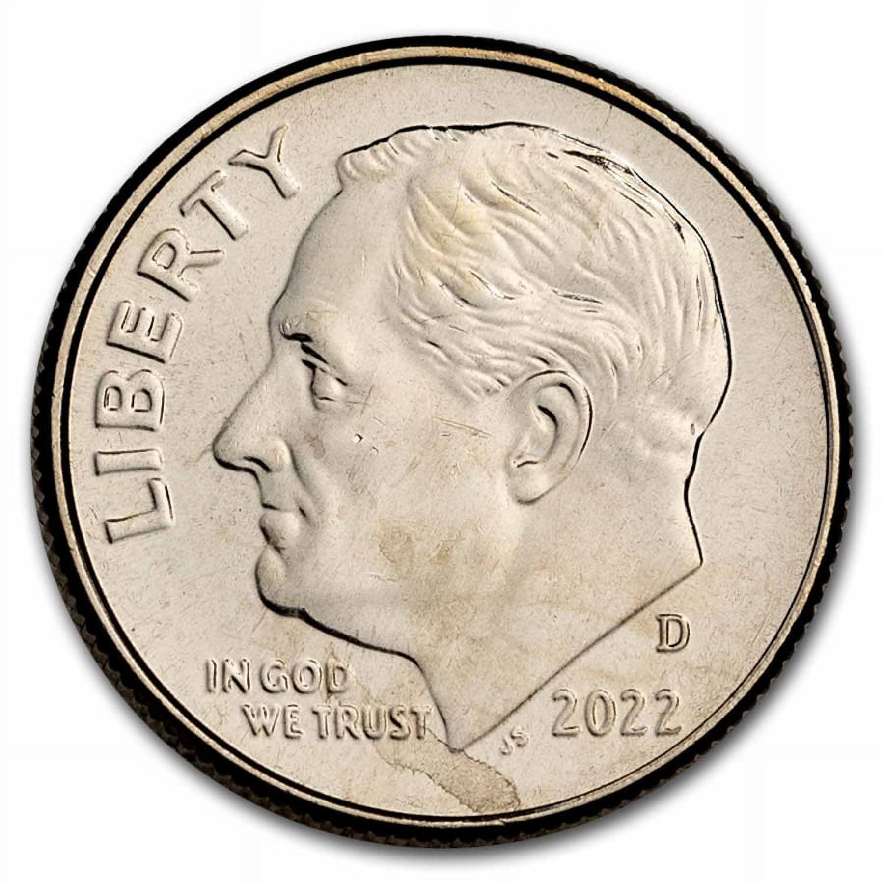 2022-D Roosevelt Dime BU - Walmart.com
