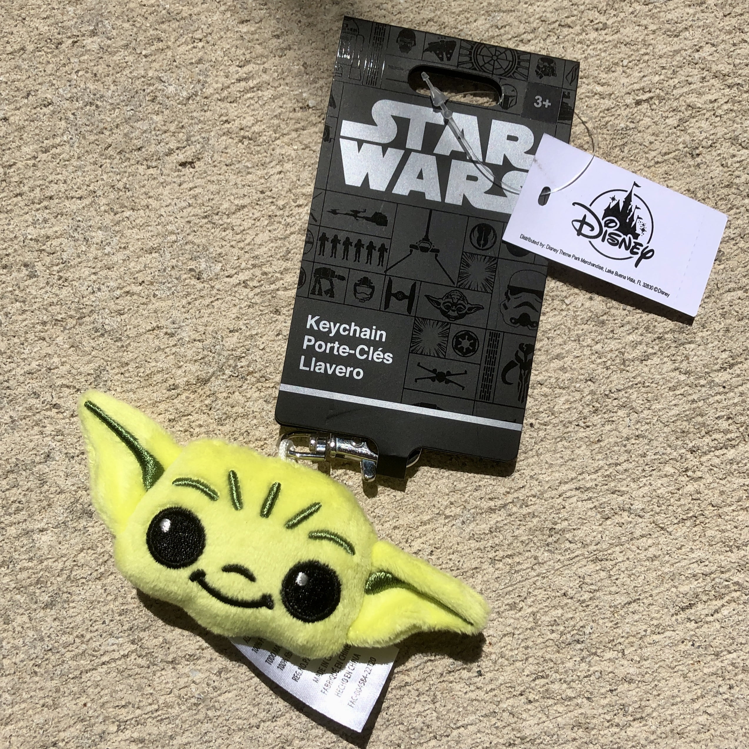 2022 Disney Parks Star Wars Galaxy's Edge Grogu Mandalorian Keychain Bag Charm - Walmart.com