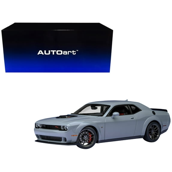 2022 Dodge Challenger R/T Scat Pack Widebody Smoke Show Gray 1/18 Model ...