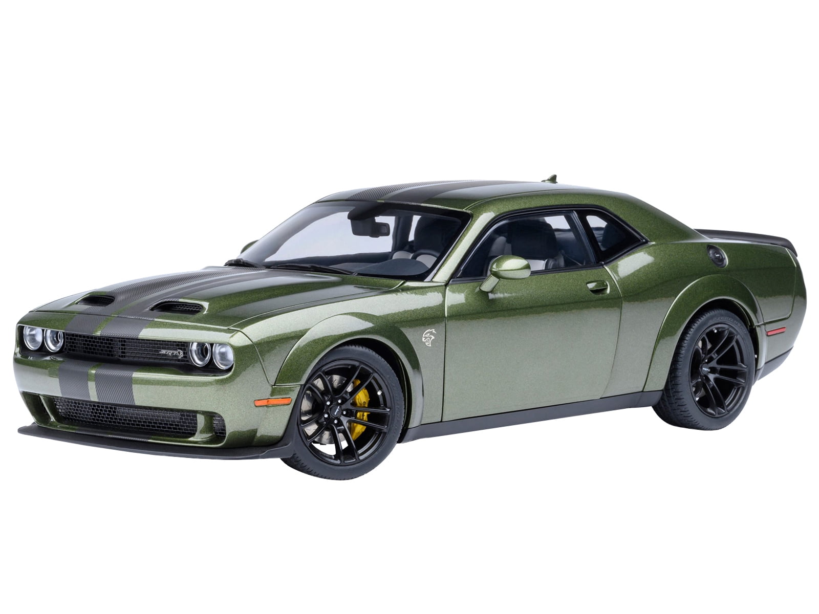 2022 Dodge Challenger SRT Jailbreak F8 Green with Carbon Stripes 1/18 ...