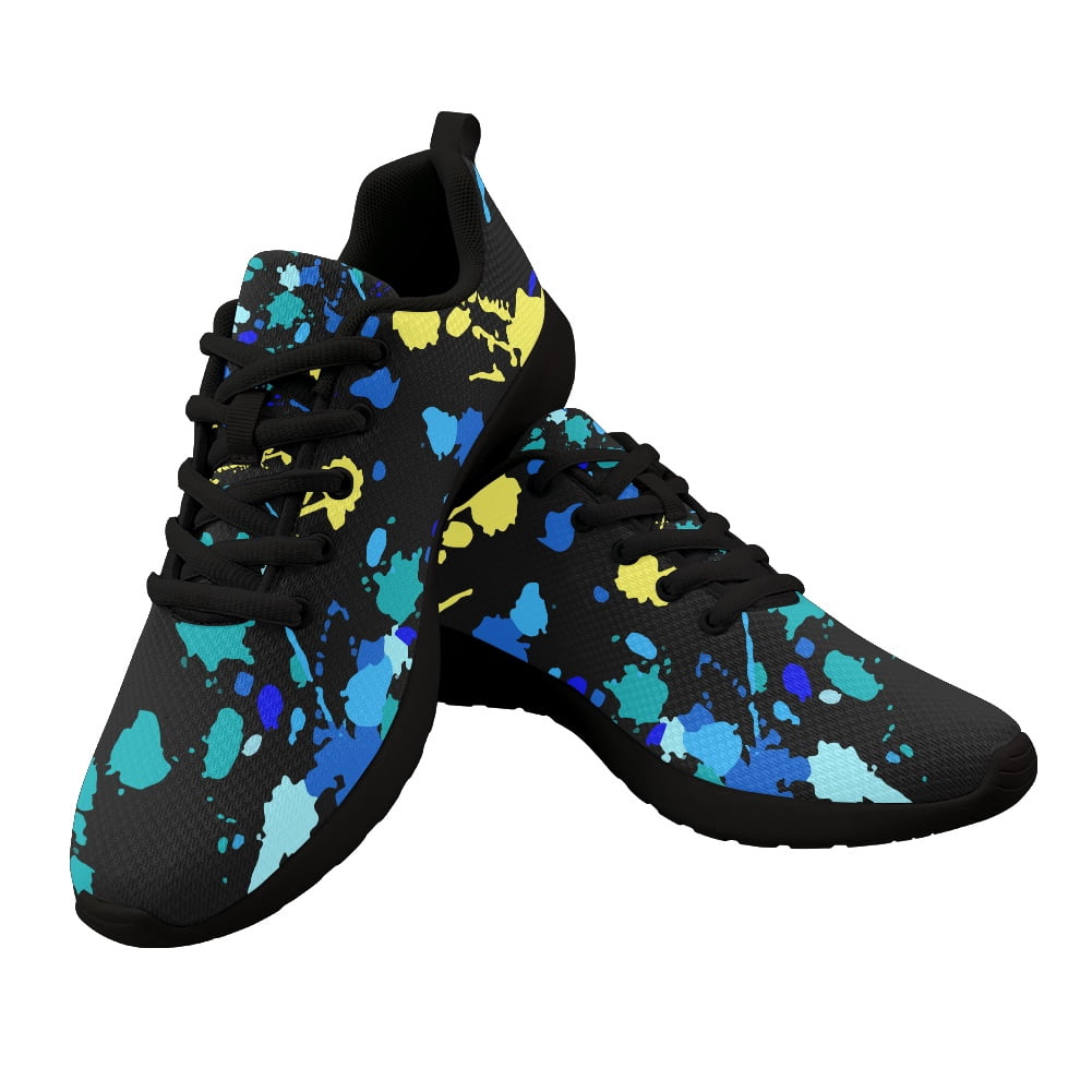 2022 Fashion Shoes Women Outdoor Breathable Mesh Sneakers Paint ...