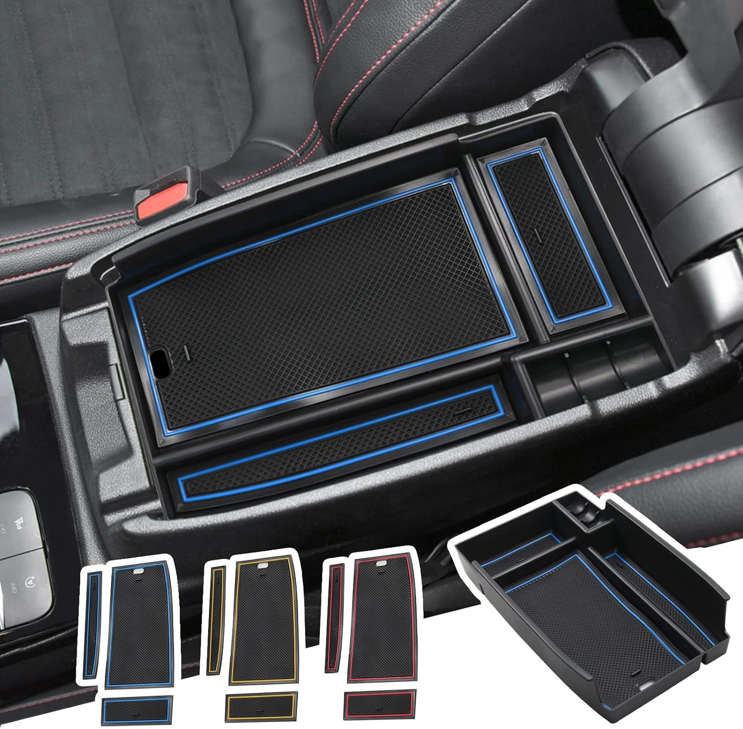 for 2022 Ford Bronco Sport Center Console Organizer Tray for 2021 2022 ...