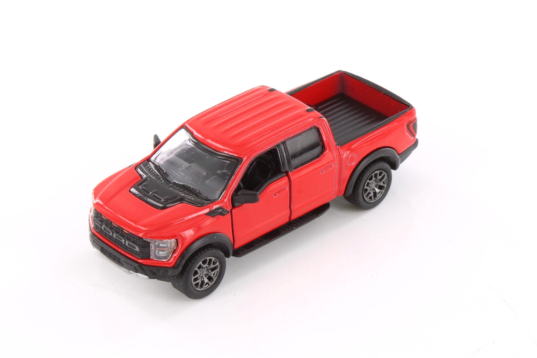 2022 Ford F-50 Raptor Pickup Truck, Red - Kinsmart 3001D - 1/78 Scale ...