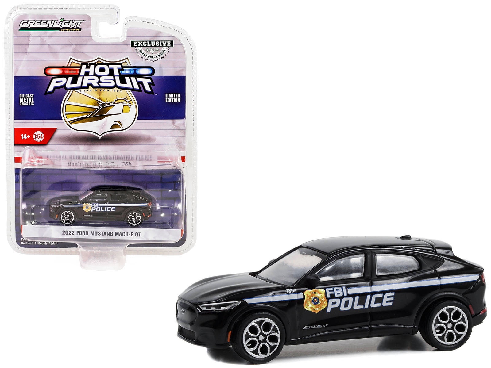2022 Ford Mustang Mach-E GT Black "FBI Police (Federal Bureau of ...