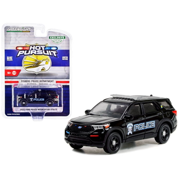 2022 Ford Police Interceptor Utility Black "Fishers Police Department ...