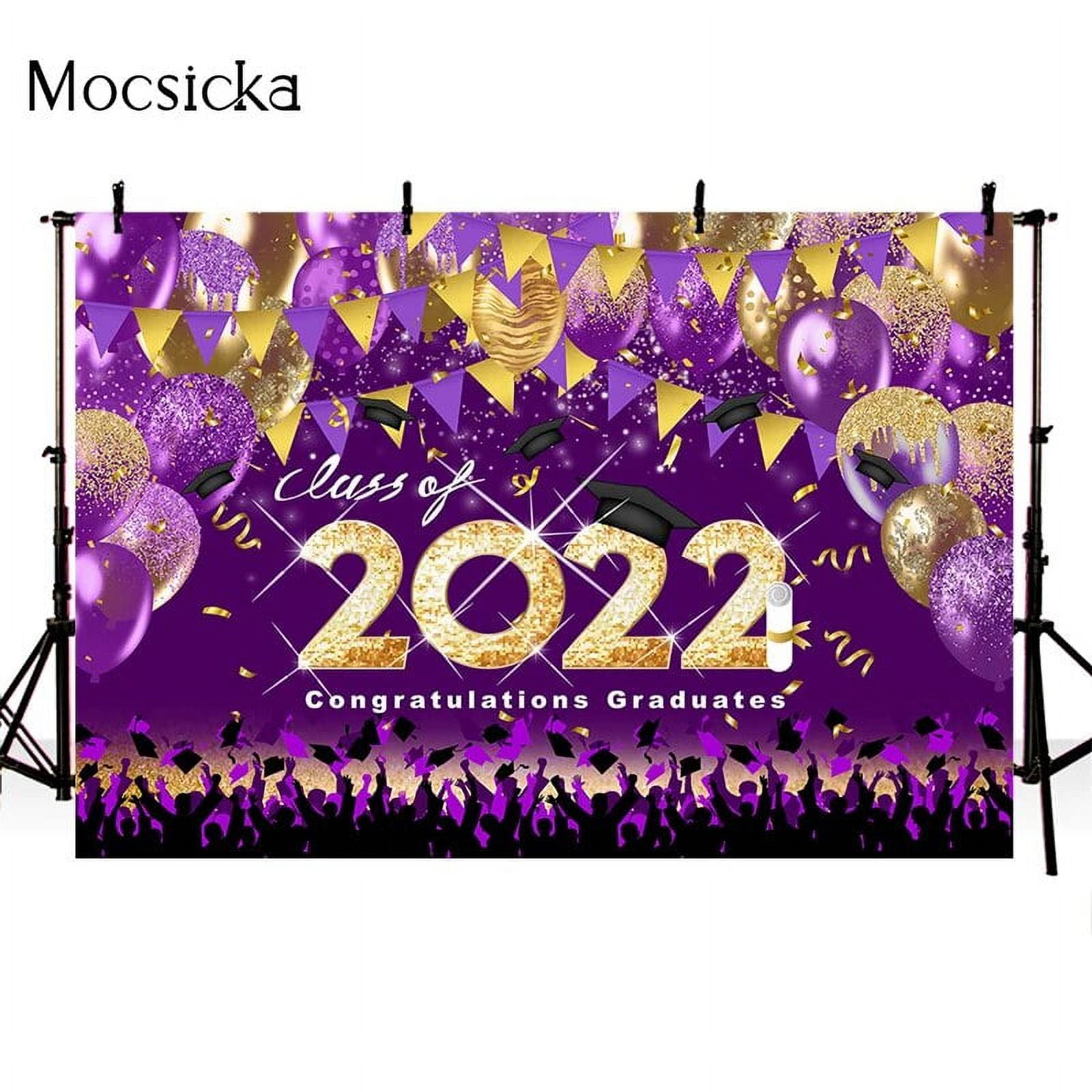 2022 Graduation Party Photography Backdrops Student Portrait Photo ...