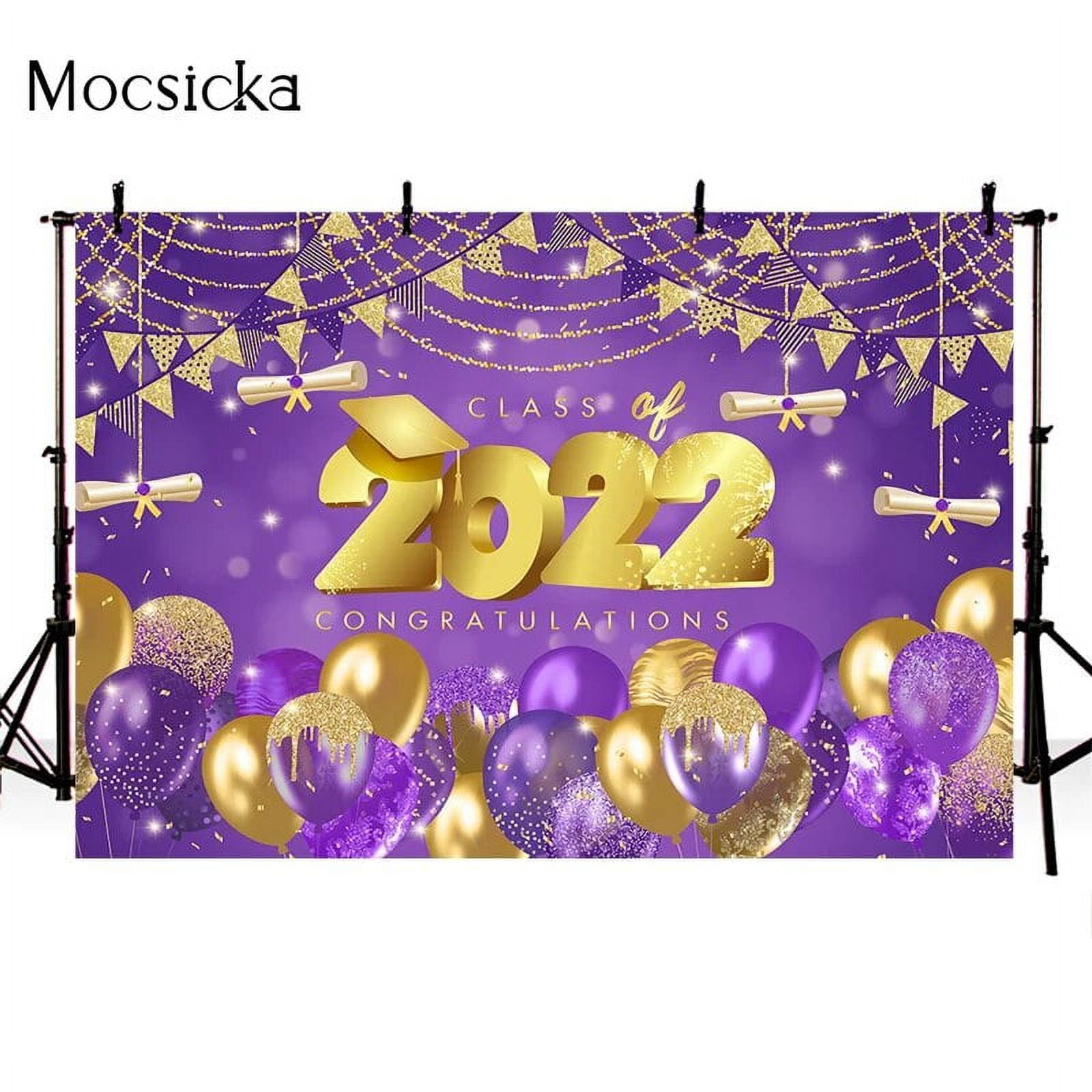2022 Graduation Party Photography Backdrops Student Portrait Photo ...