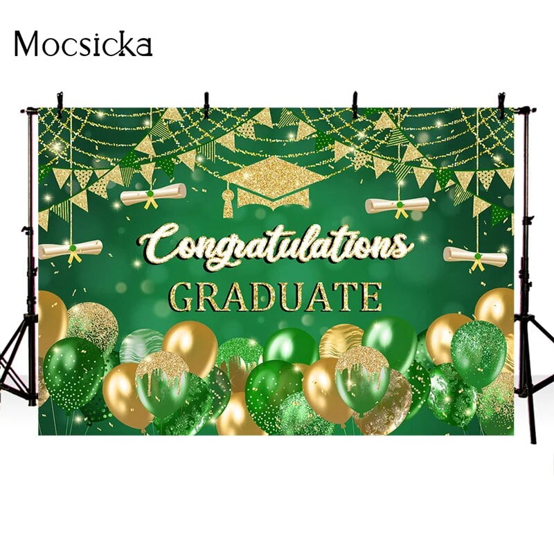 2022 Graduation Party Photography Backdrops Student Portrait Photo ...