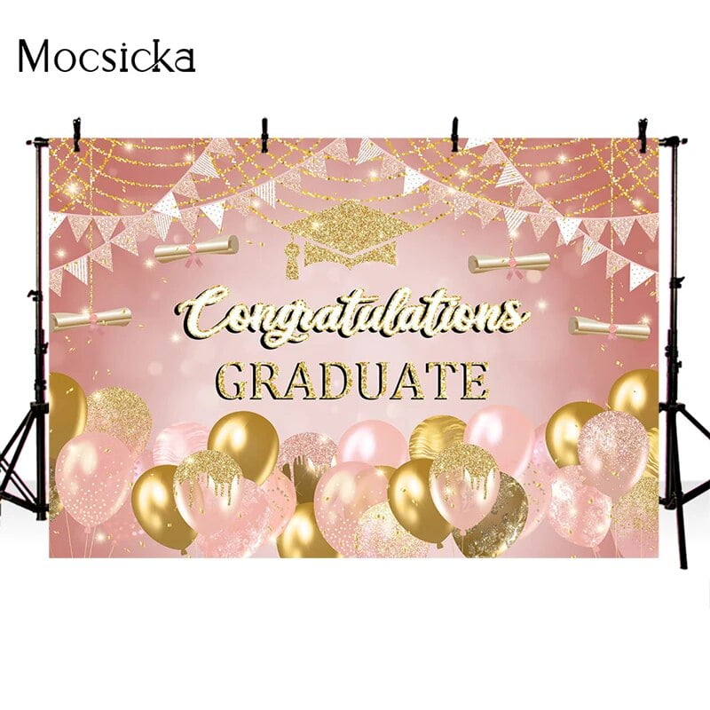 2022 Graduation Party Photography Backdrops Student Portrait Photo ...