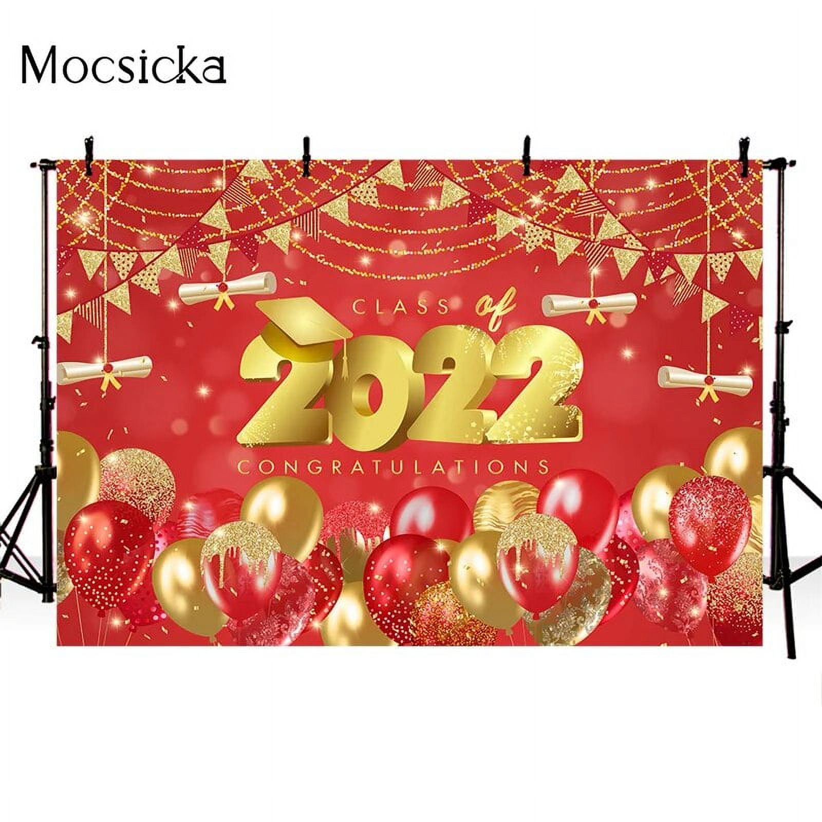 2022 Graduation Party Photography Backdrops Student Portrait Photo ...