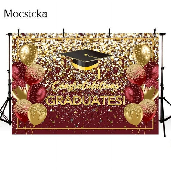 2022 Graduation Party Photography Backdrops Student Portrait Photo ...