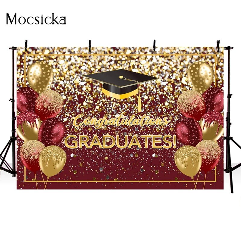2022 Graduation Party Photography Backdrops Student Portrait Photo ...