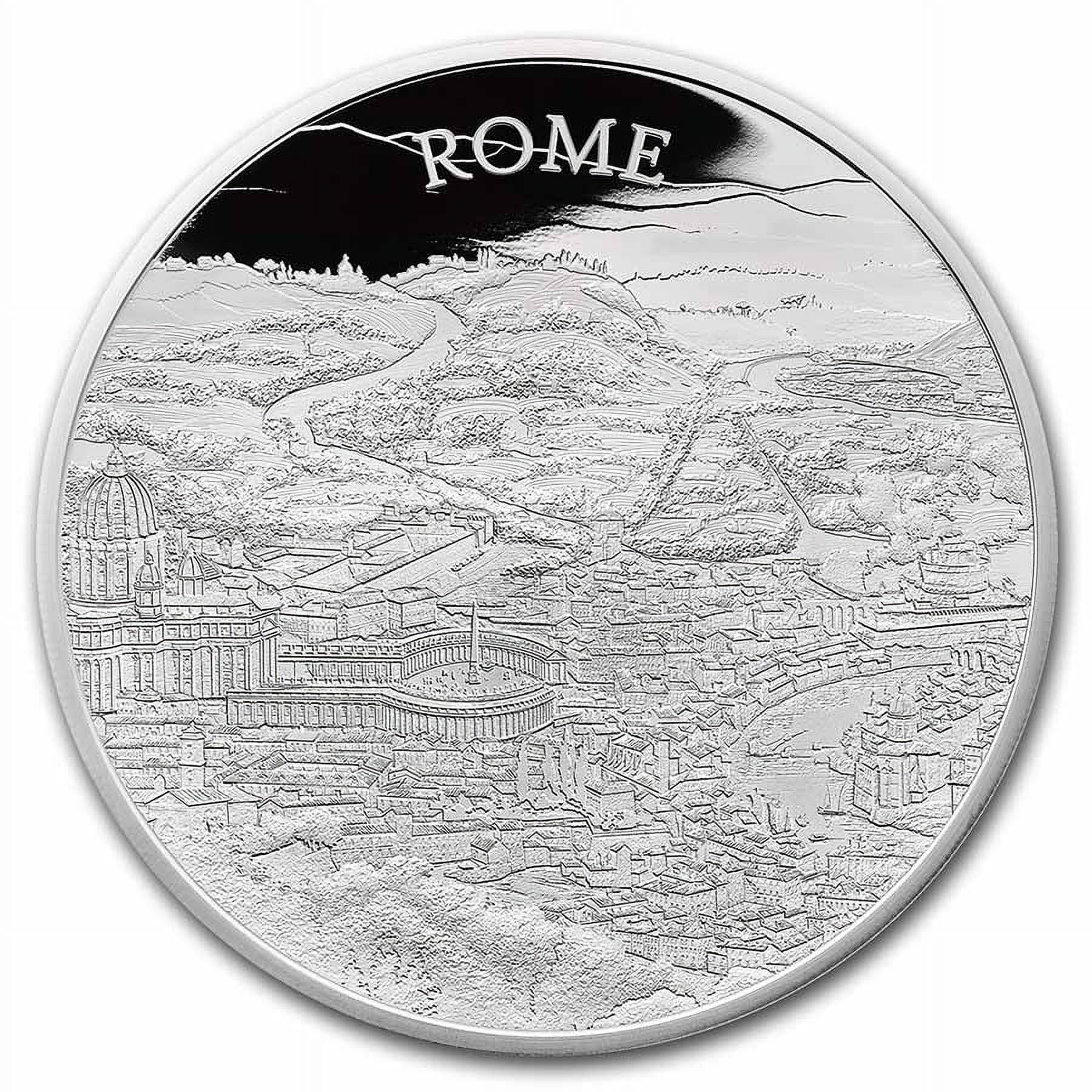2022 Great Britain 5 oz Silver City Views Rome(w/Box & COA) - Walmart.com